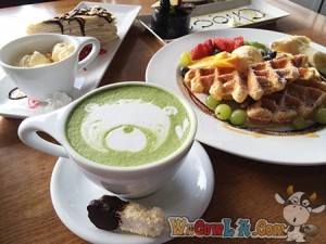 IOTA brew cafe 豪華定食 甜鹹交錯的完美組合 : 哇靠!洛杉磯