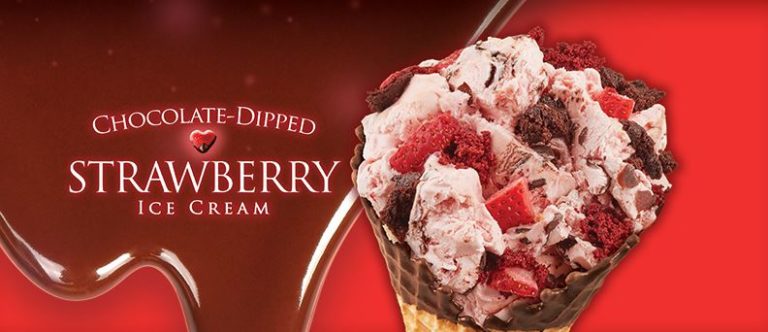 這就是愛情的味道？Cold Stone Creamery 推出新品 Chocolate-Dipped Strawberry Ice Cream ...
