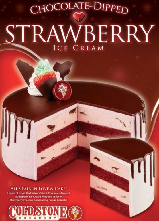 這就是愛情的味道？Cold Stone Creamery 推出新品 Chocolate-Dipped Strawberry Ice Cream ...