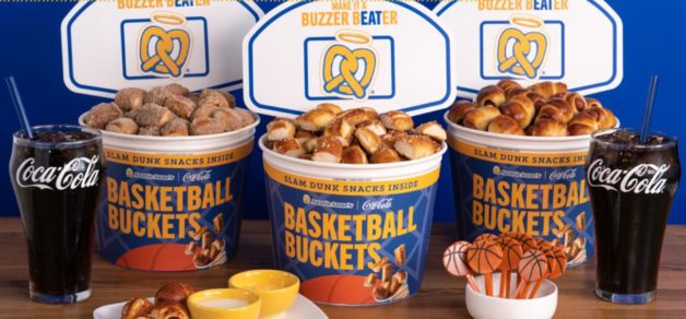 Auntie Anne’s 慶祝 March Madness，Basketball Buckets 籃球筐桶再度迴歸，還有限時優惠活動 - 哇 ...