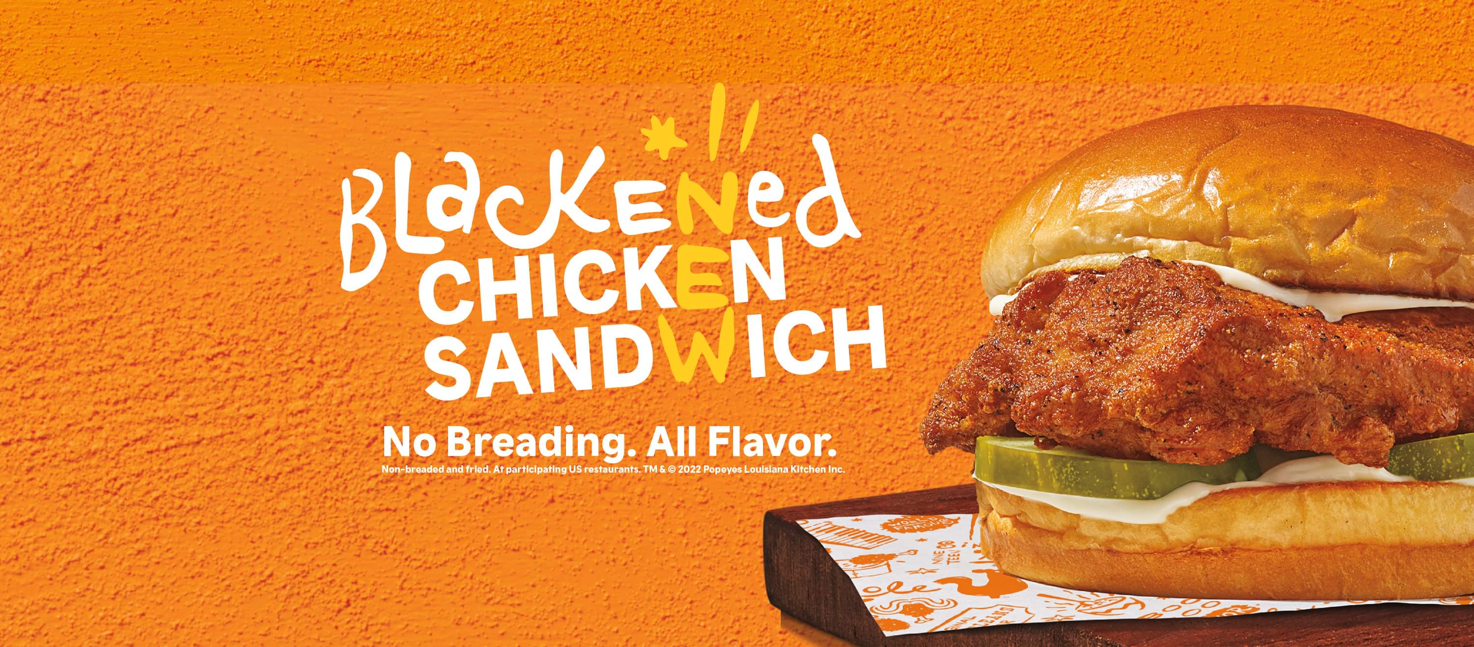 歡迎同行繼續來抄！Popeyes 重燃炸雞堡之戰 全新推出 Blackened Chicken Sandwich • 哇靠!紐約 ...