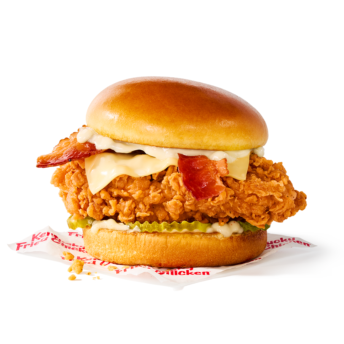 KFC 限時迴歸 Double Down Sandwich 雙面炸雞堡 還有全新的 Bacon & Cheese Chicken ...